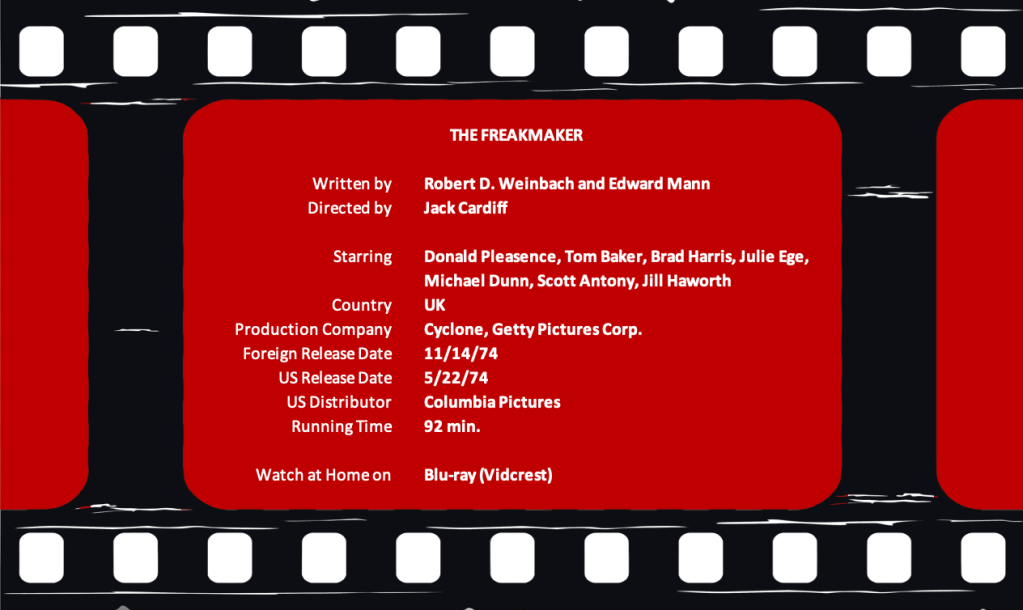 The Freakmaker (1974) aka The Mutations – Classic Horrors Club