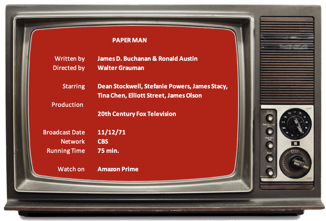 Paper Man (1971) – Classic Horrors Club